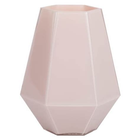 86 Almondine Hexagon Glass Vase Lg182015 1 Kroger