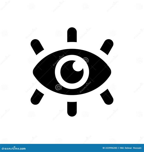 Visual Identities Icon Stock Vector Illustration Of Vector 223996285