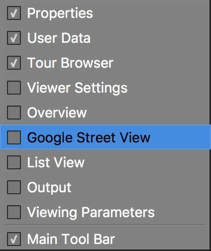 The Interface Toolbar Pano VR Garden Gnome