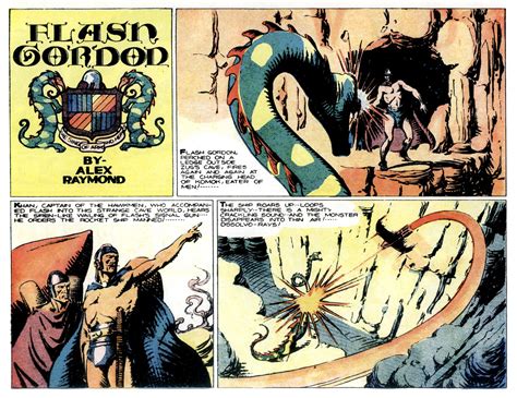 Monster Brains Alex Raymond Flash Gordon Comics 1930s