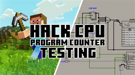 Hackcpu Logisim Cpu Program Counter Testing Youtube