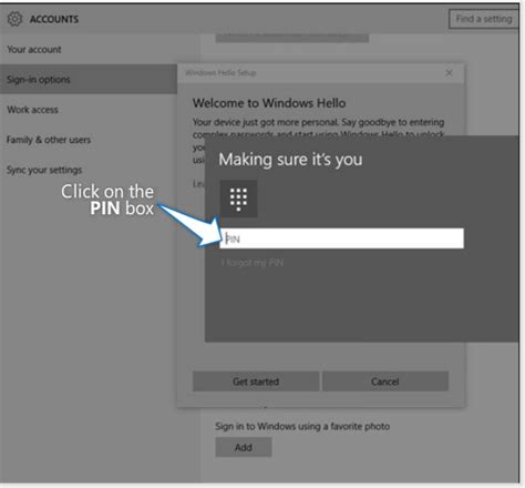 come configurare windows hello windows 10 heelpbook