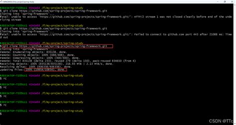 git拉取代码报错：fatal: unable to access ‘https://github.com...Failed to connect to github.com port 443 ...