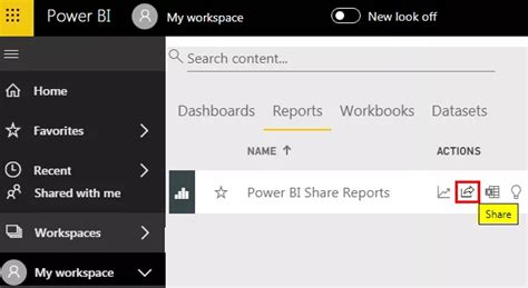 ¿cómo Compartir Informes De Power Bi Con Otros Con Ejemplo Excel