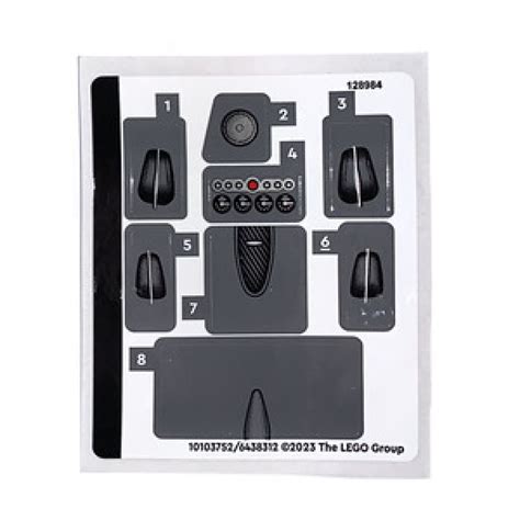 Lego® Stickers Speed Lego® Autocollant Stickers Set 76915 Speed