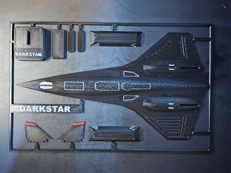 Darkstar Plane Kit Card By Planes01 Makerworld Download Free 3d Models
