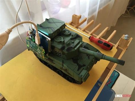 Raspberry Pi Python Powered Tank
