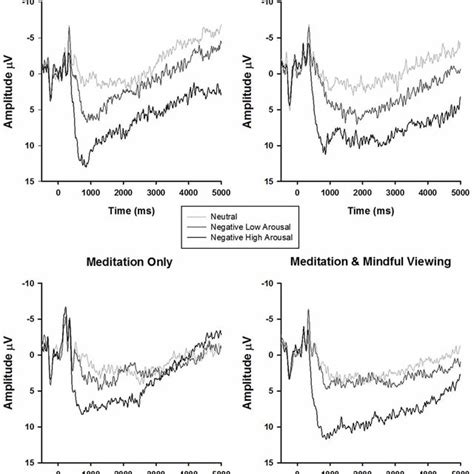 Stimulus Synchronized Grand Average Erp Waveforms Elicited By Stimulus
