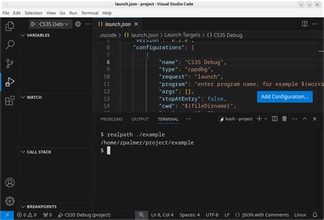 Cs35 Using Gdb In Vscode
