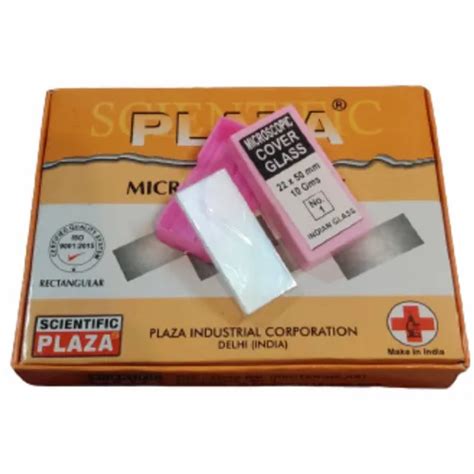 Microscope Rectangular Cover Glasses At Rs 250box Microscope Cover Glasses In Delhi Id