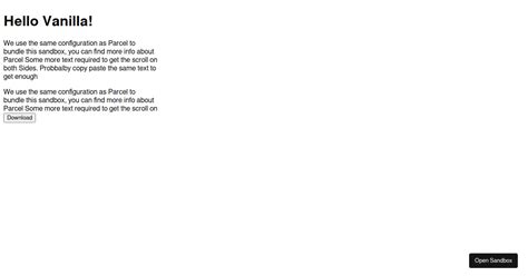 Html2canvas Example Codesandbox