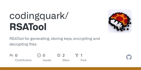 github codingquark rsatool rsatool for generating storing keys
