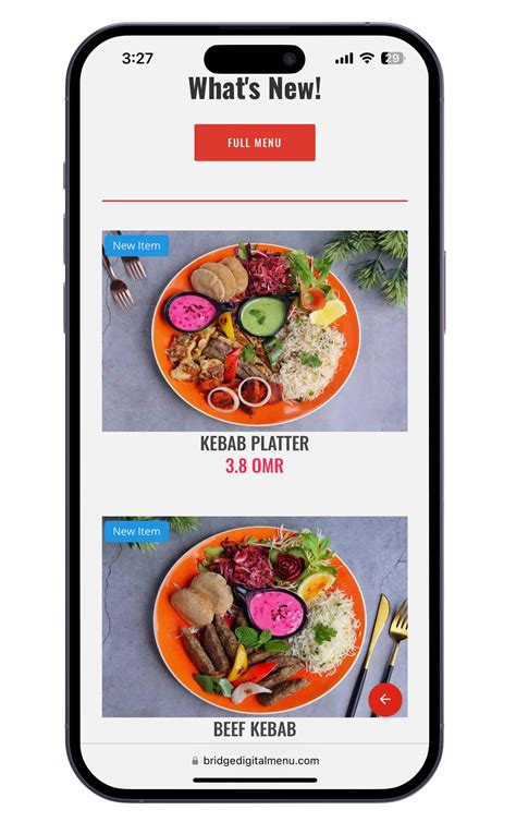 Qr Code Menu