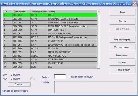 Graphical Interfaces Of The Simulator Debuggers Download Scientific