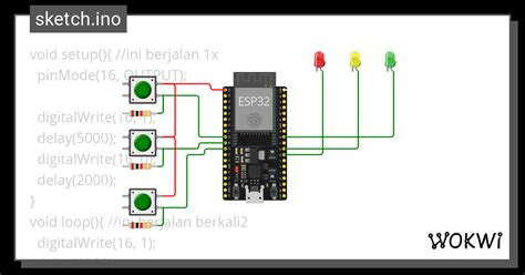 Latihan 1 Wokwi Esp32 Stm32 Arduino Simulator Latihan 1 Wokwi Esp32 Stm32 Arduino Simulator