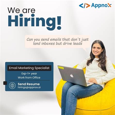 Appnoxtechnologies Hiringalert Emailmarketing Marketingjobs
