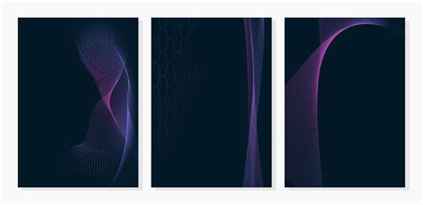 Technology Abstract Lines And Dots Connection Poster Or Cover Connection Digital Data And Big