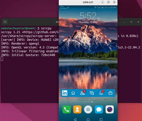 Use Scrcpy To Mirror And Control Android On Linux Make Tech Easier
