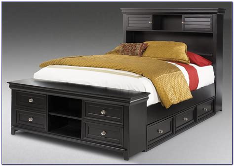 Queen Bed Frame With Headboard And Footboard Hooks Headboard Home