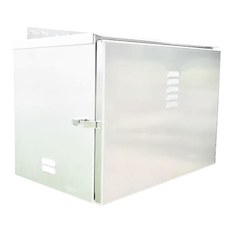 Ameresco Bba 3pc Aluminum Nema 3r 3 Battery Pole Wall Mounted Enclosure