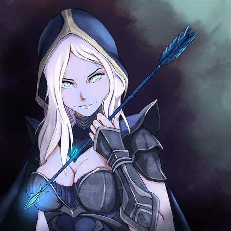 Dota 2 Drow Ranger Art