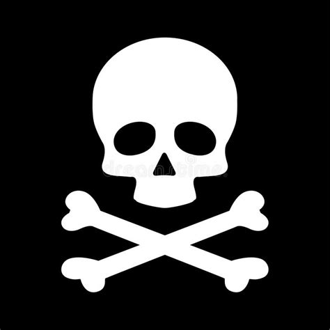 Simple Skull Crossbones Clipart