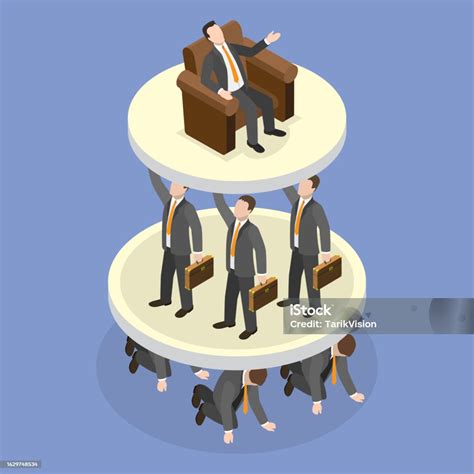 자본주의의 3d 아이소메트릭 플랫 벡터 개념적 그림 3차원 형태에 대한 스톡 벡터 아트 및 기타 이미지 3차원 형태 가공의 인물 개념 Istock