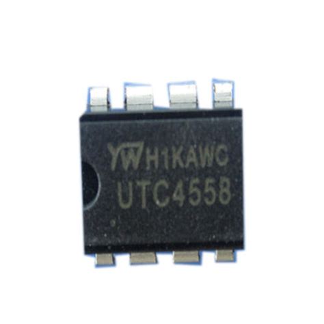 10PCS UTC4558 SOP-8 DUAL OPERATIONAL AMPLIFIER | eBay