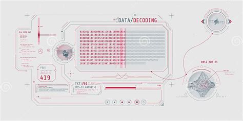 Interface For Decoding Object Data Received From Satellite Stock
