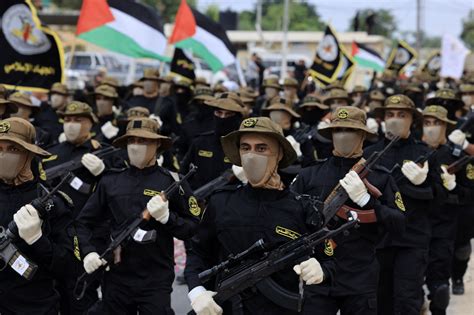 Islamic Jihad Flaunts Rocket Arsenal At 36th Anniversary Parade In Gaza