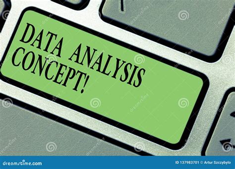 Handwriting Text Writing Data Analysis Process Concept Meaning The