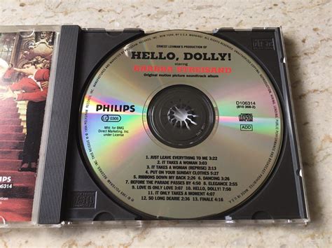 Hello Dolly Barbra Streisand Hobbies And Toys Music And Media Cds
