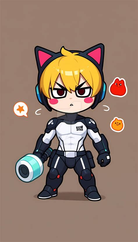 Open Chibi Character Set 3 10 Imgs By Diulga07aiart On Deviantart
