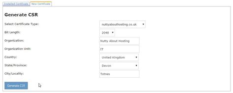 configuring and installing a paid for ssl nutty about hosting