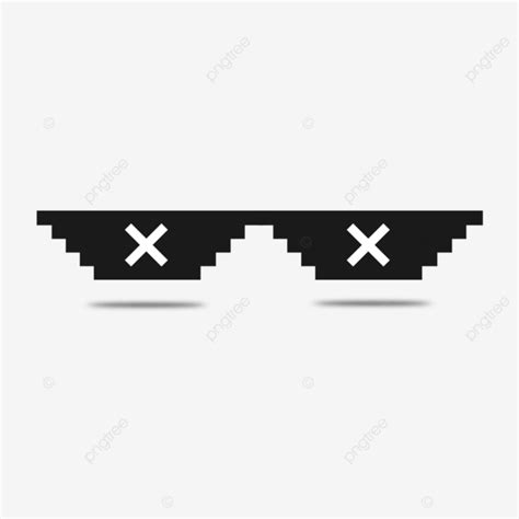 Simple Pixel Glasses Vector Glasses Sunglasses Shades Png And Vector