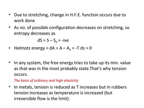 Ppp2 Rubber Elasticity Ppt