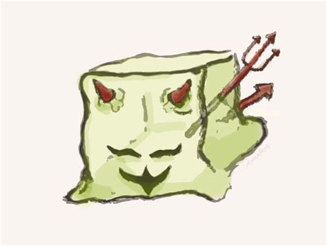 A Gelatinous Cube Cat Ritemshop