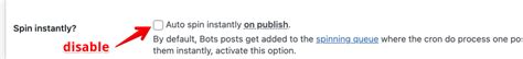 The Best Configuration For Wordpress Auto Spinner When Rewriting Using