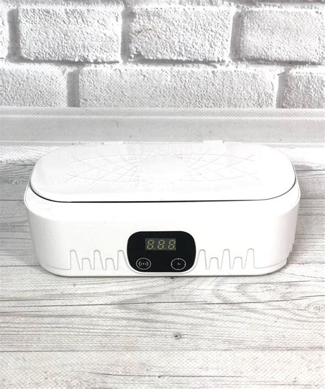 ᐉ Ультразвукова ванночка для ультразвукового чищення окулярів та ювелірних виробів 18 Вт 400 мл