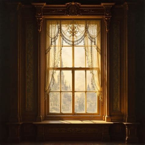 Free Sunlit Victorian Window Image Victorian Sunlit Window