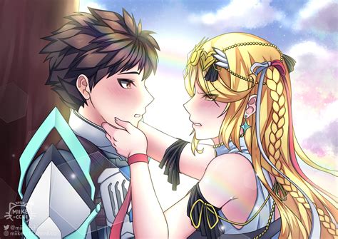 Mythra With Rex R Templeofmythra