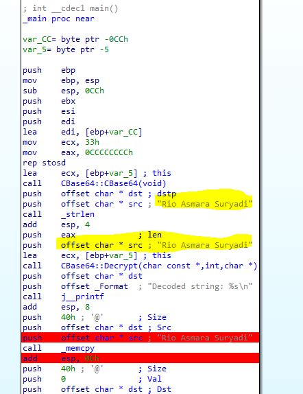 Ida Pro Save Decrypted String From Memory Cyber Security Architect