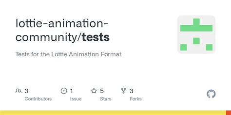 GitHub Lottie Animation Community Tests Tests For The Lottie Animation Format