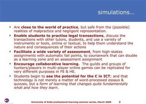 Kobe Session 1 Transactional Learning Theory And Practice Ppt