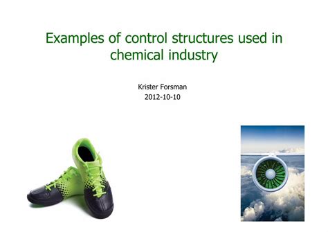 pdf examples of control structures used in chemical industryfolk ntnu
