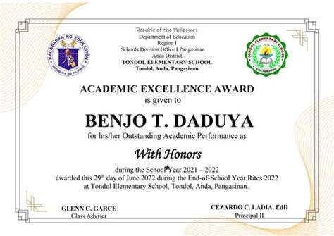 2020 Deped Official Certificate Templatespptx