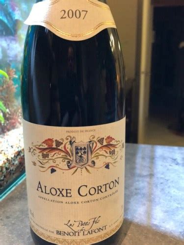 Benoit Lafont Aloxe Corton Vivino Us