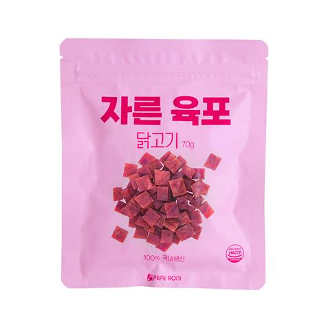 페페로니 자른육포 닭고기 70g 배민 장보기∙쇼핑