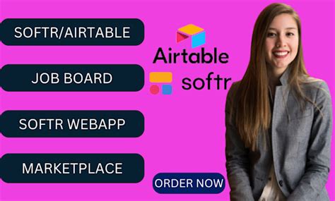 Build Airtable Softr Webapp Job Board Client Portal Marketplace By Diadem Digitals Fiverr
