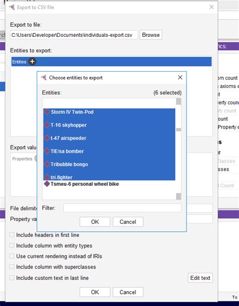 Sparql How Can I Only Download The Individuals That I Have Created In